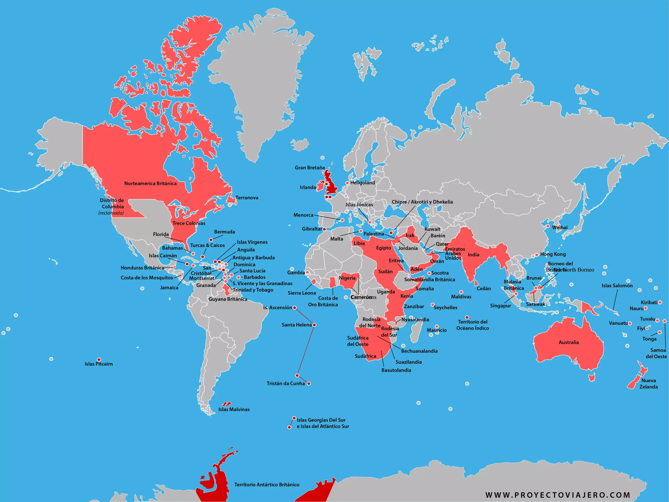 La historia del Imperio Británico: de origen a caída