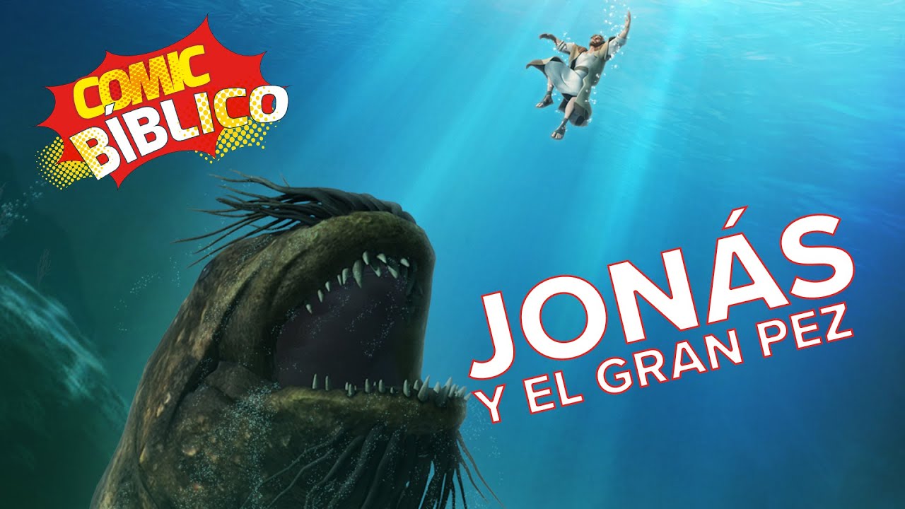 La historia de Jonás y el gran pez para niños: ¡Aprende valentía y fe!